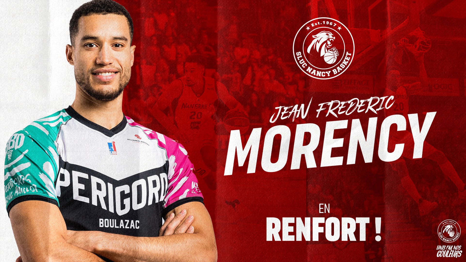 Jeff Morency en renfort ! - SLUC Nancy Basket